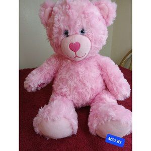 Build-A-Bear | Toys | Buildabear Pink Cuddles Plush 6 Teddy Bear With Swirl Fur Stuffed Animal ...